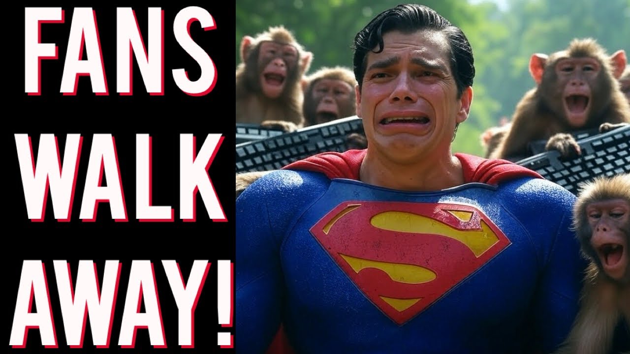 Superman super SH*T cringe goes VIRAL! Fans walking away from James ...