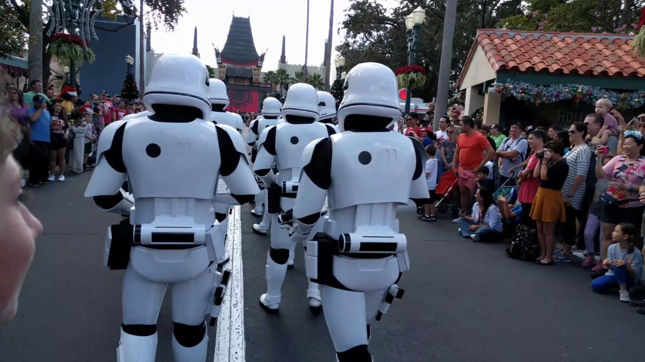March of the First Order. Disney World 2016 - YouTube