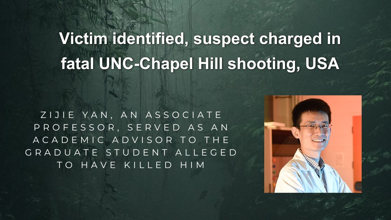 Victim identified, suspect charged in fatal UNC-Chapel Hill shooting ...