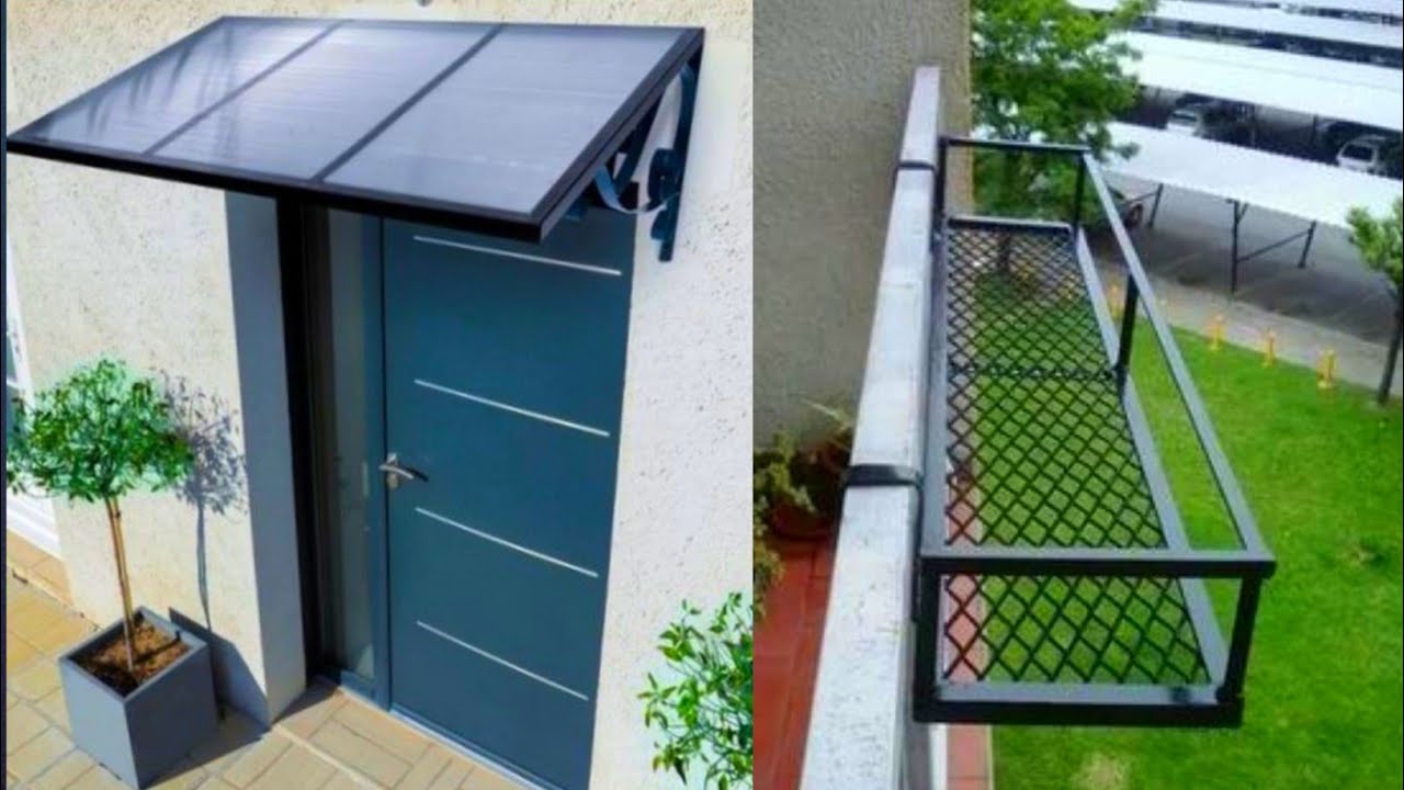 Window box and door shade design with welded ideas | Welding decorative ...