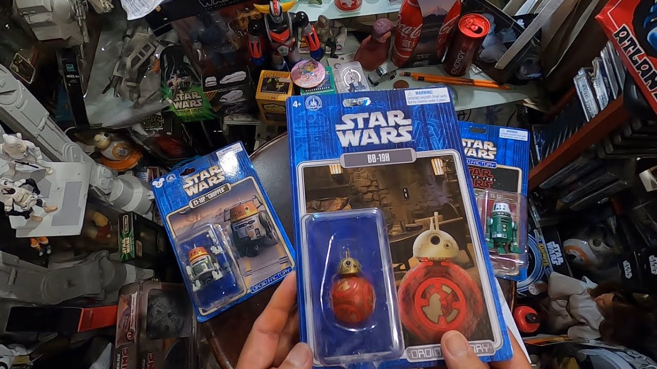 Star Wars Disney Droid Factory Chopper, BB-19H, R4-X2 & Y5-X2, le ...