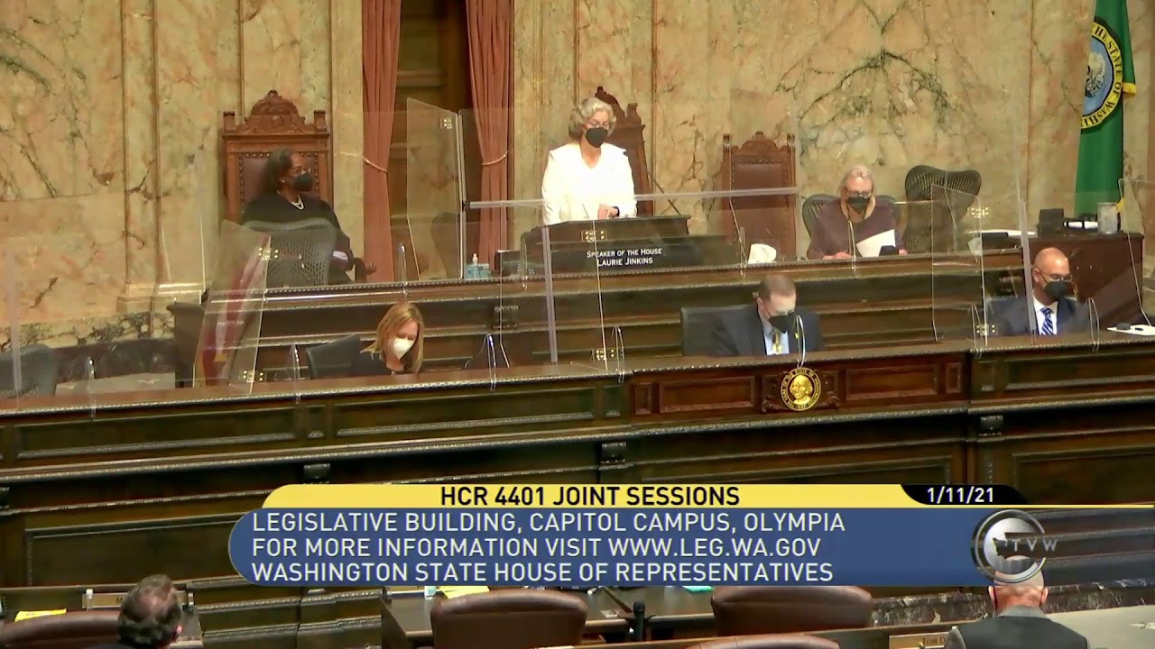 WA State House of Representatives Opening Ceremony 1.11.21 - YouTube