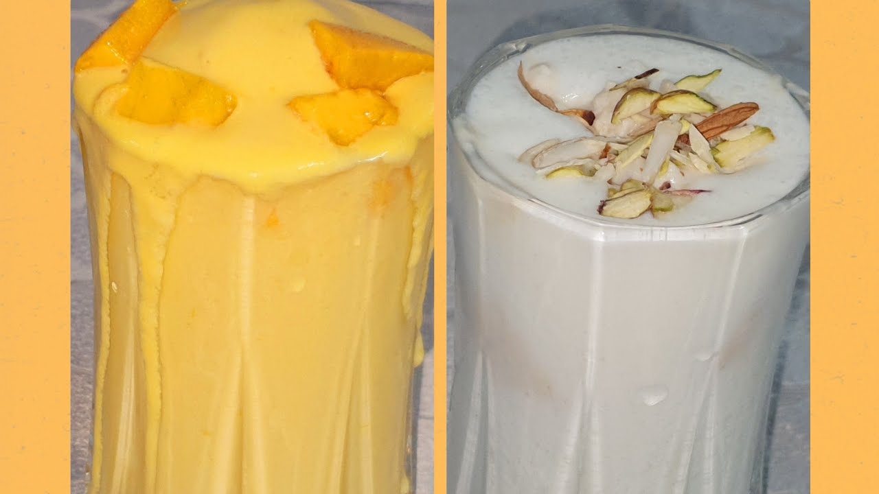 Mango Lassi Reciperabdi Malai Recipe Zaika With Saima Youtube