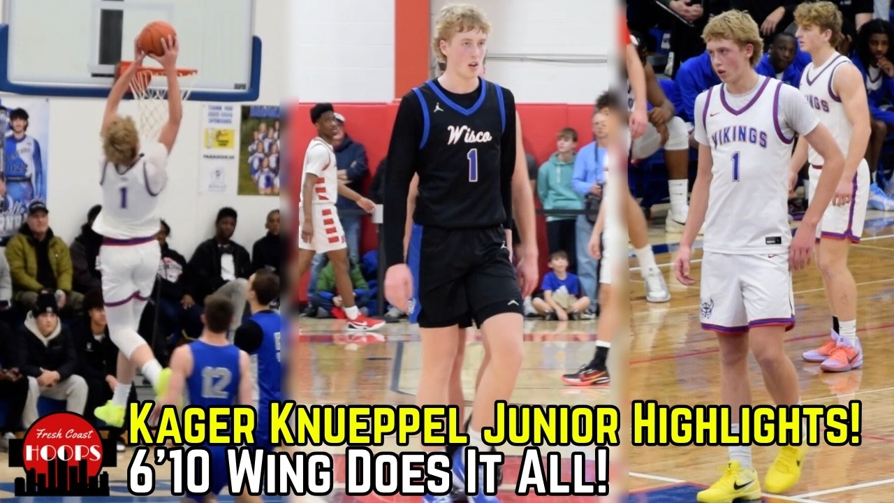 Kager Knueppel Junior Season Highlights! 6'10 Wing Does It All! - YouTube