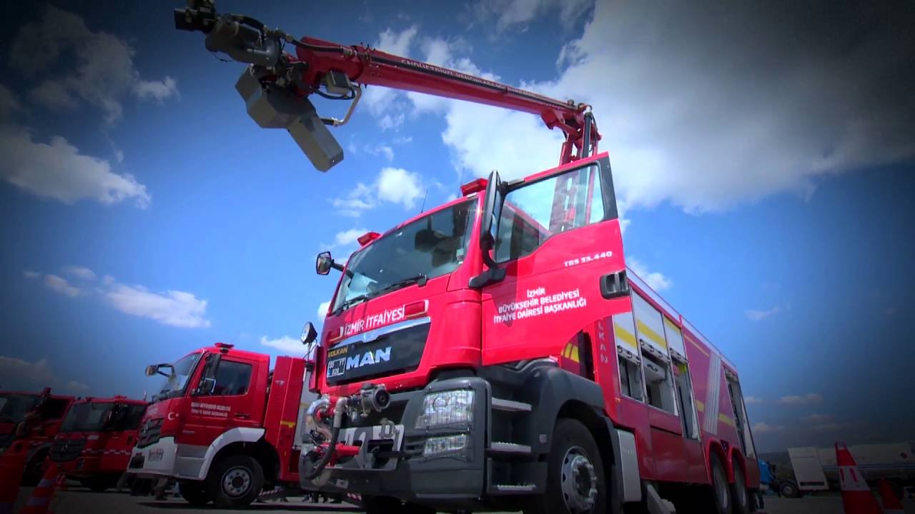 Volkan Fire Fighting Image Video - YouTube