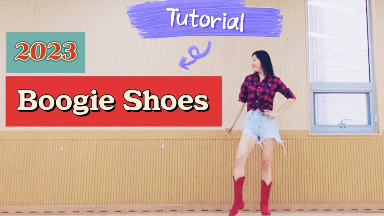 Tutorial - 2023 Boogie Shoes linedance 스텝 설명 - YouTube