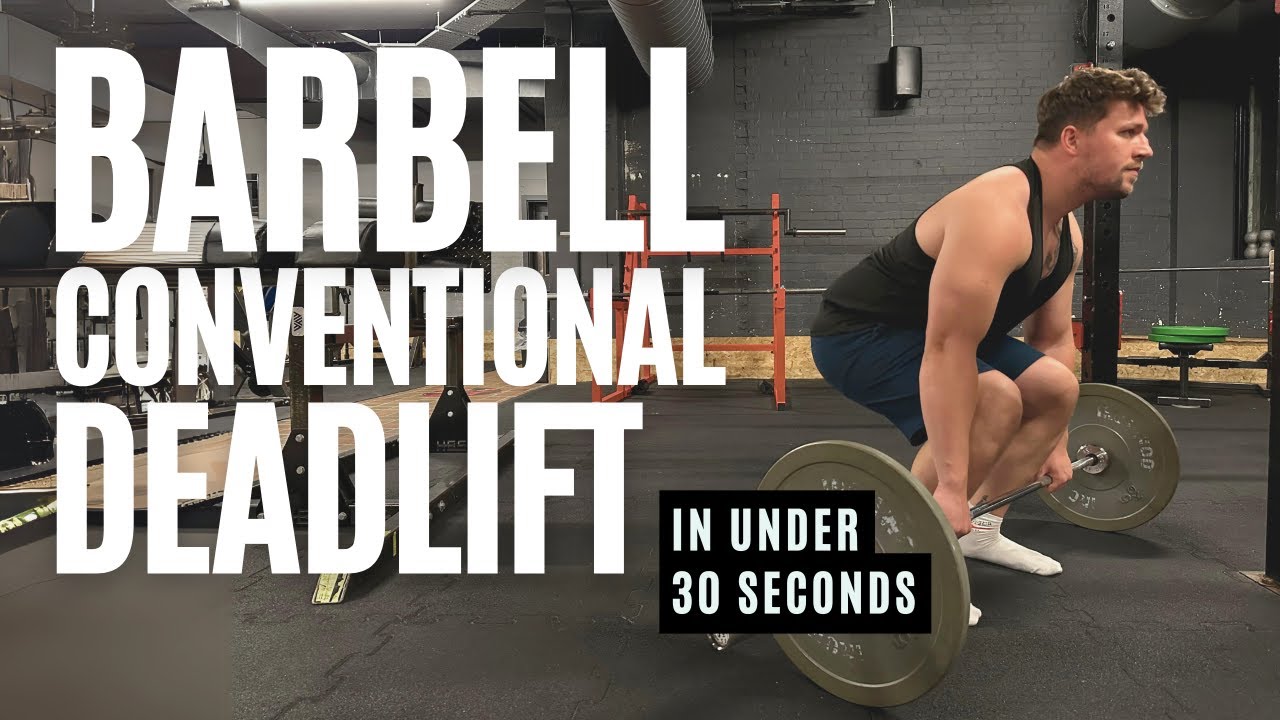 Conventional Deadlift - Step-by-Step Guide | Level Up Fitness - YouTube