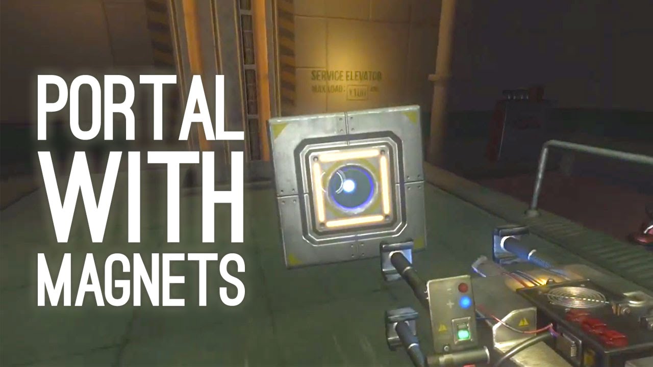 Portal with Magnets? Let's Play Magnetic Cage Closed on Xbox One - YouTube