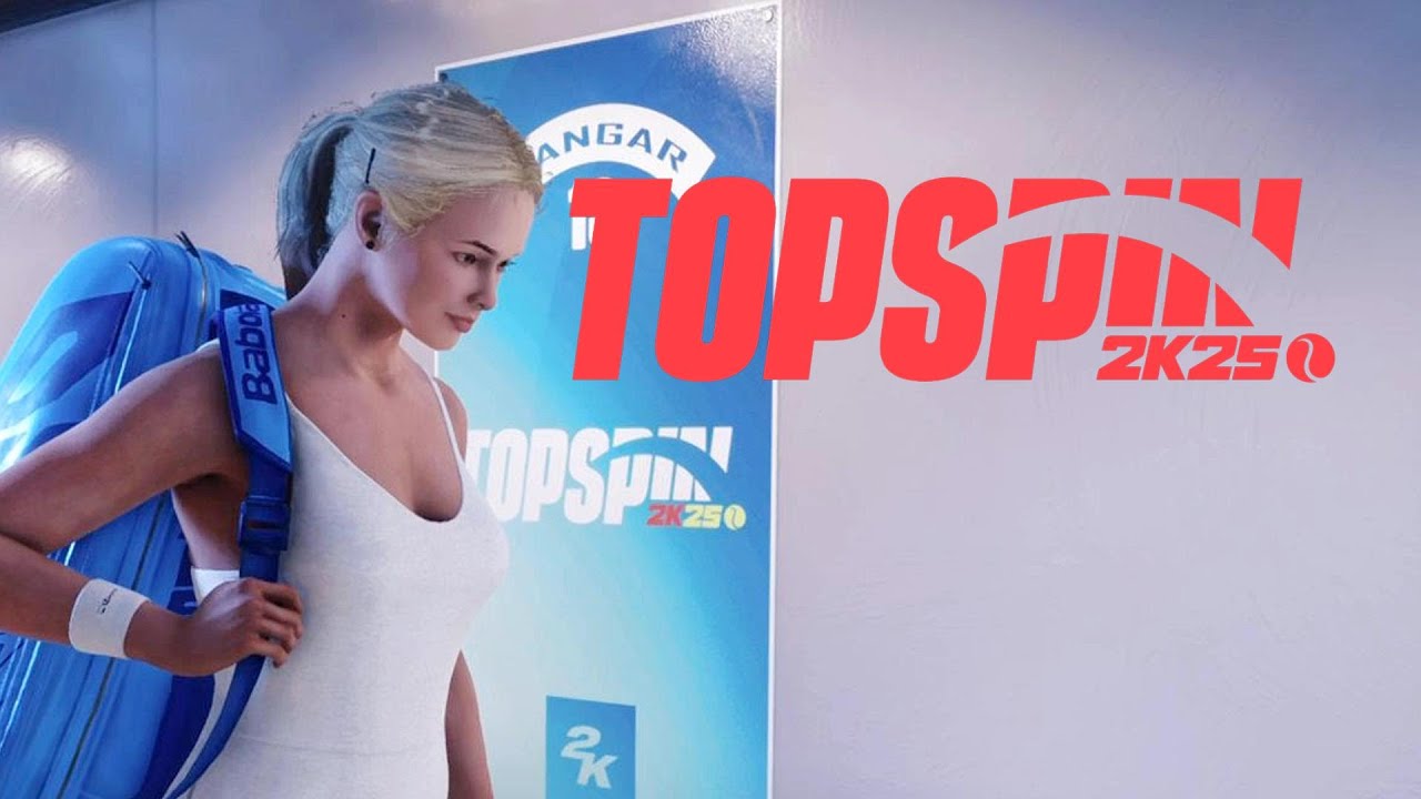 TOPSPIN 2K 25 Female character creation My personal character - YouTube