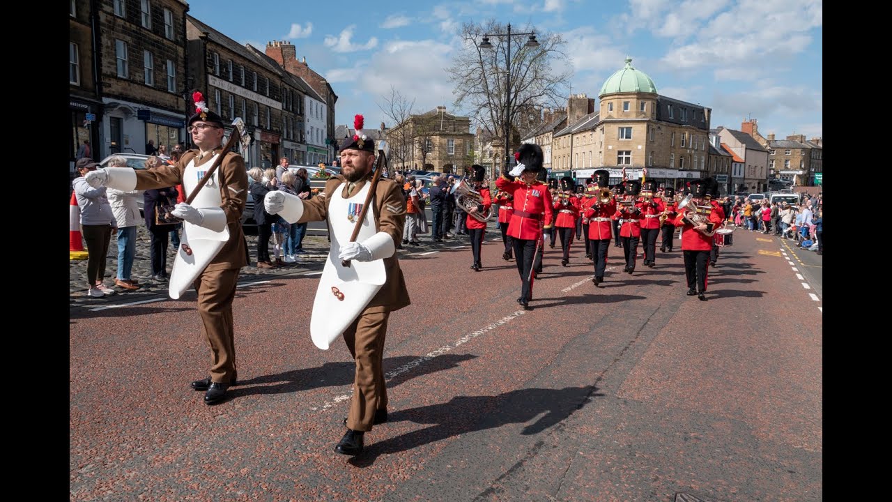 Alnwick St George's Day Parade 2022 - YouTube