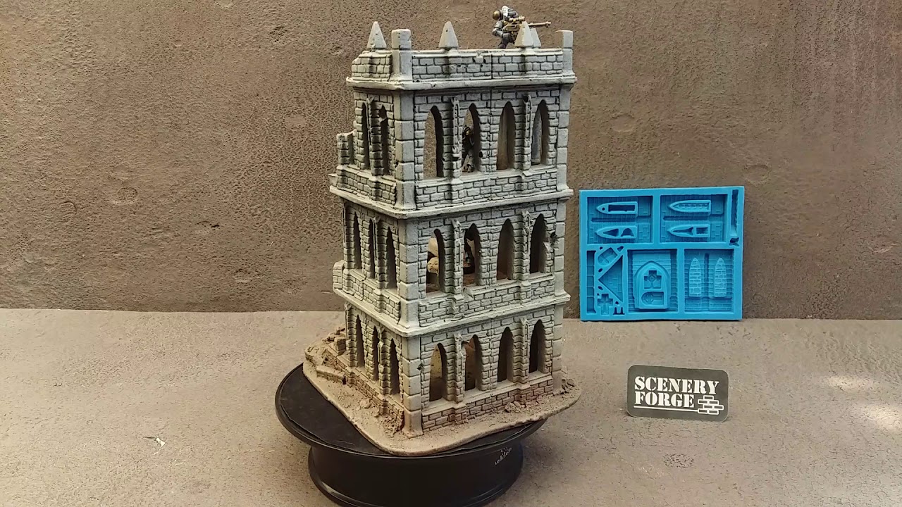 Scenery Forge buildings 360 video. DIY with our molds system. (mold ...