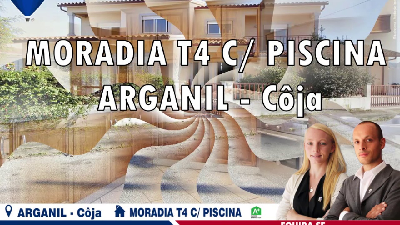 Moradia T4 com Piscina - Arganil - Côja - YouTube