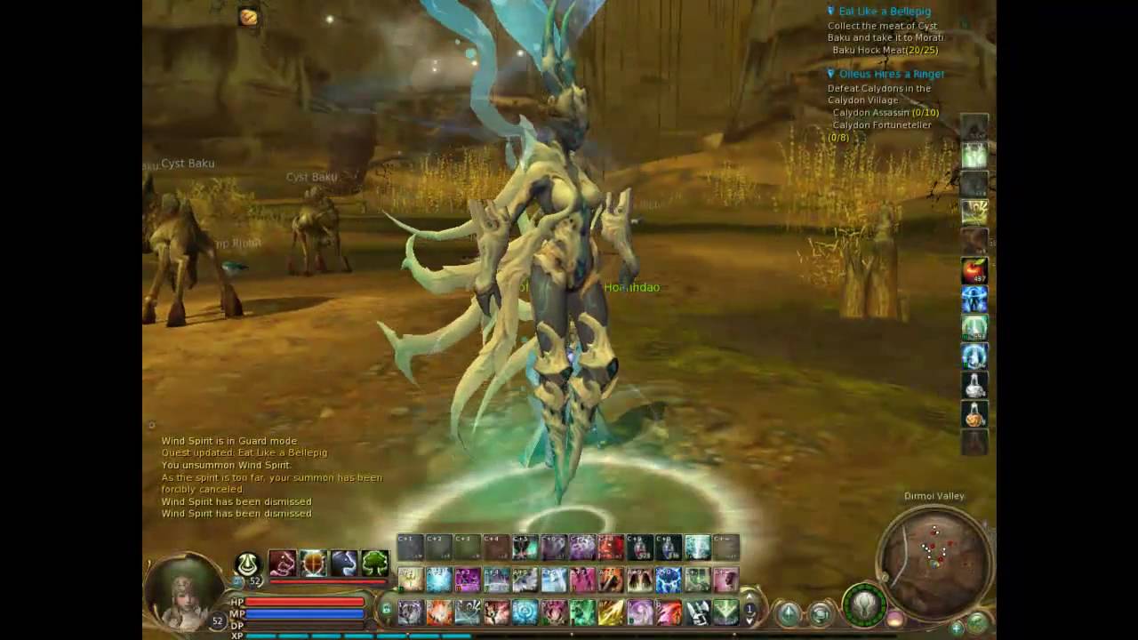 Aion_Spiritmaster_summoner gameplay.mp4 - YouTube