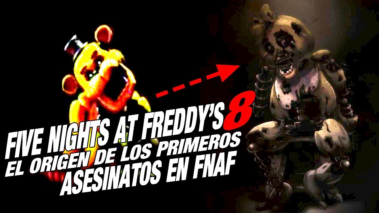 ¡NUEVO FIVE NIGHTS AT FREDDY'S 8! | FNAF 8 GOLDEN FREDDY | FINAL DE LA ...