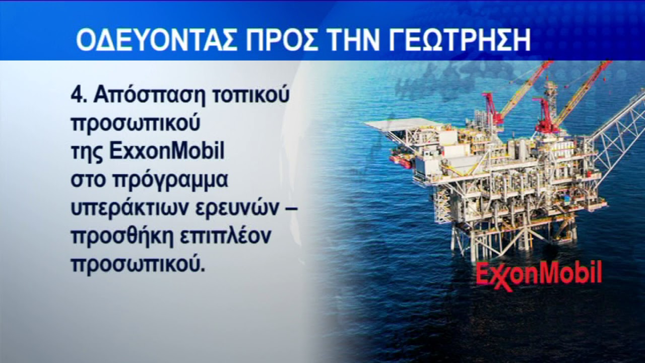 ExxonMobil: Τρυπάνι στο τεμάχιο 10 το 2ο εξάμηνο του 2018 - YouTube