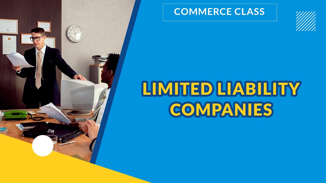 LIMITED LIABILITY COMPANIES | COMMERCE | EXAMGUIDE - YouTube