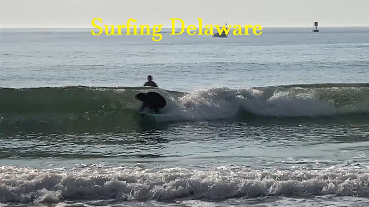 Surfing Delaware - State Number 10 Surfed! - YouTube