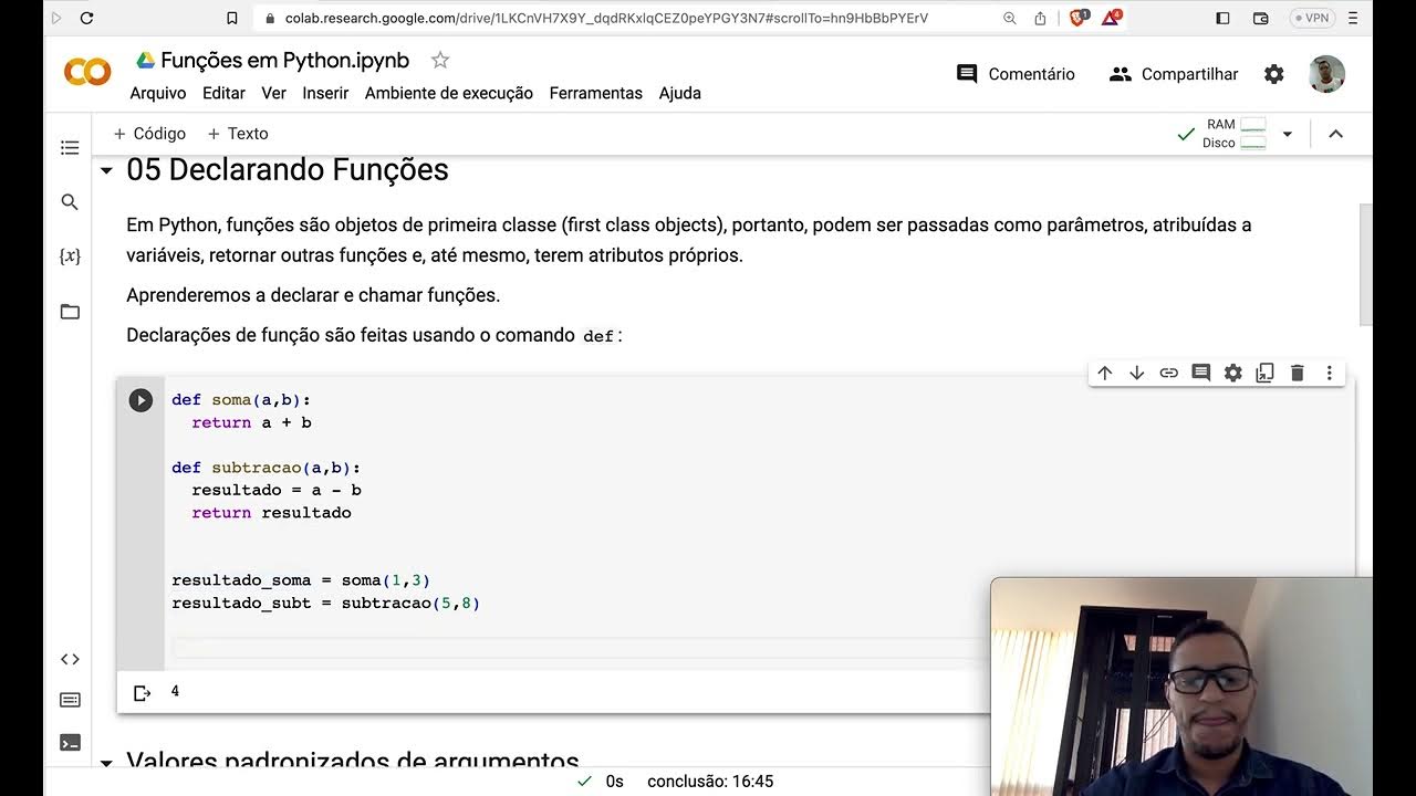 [Estrutura de dados] Aula07 - Funções em Python - YouTube