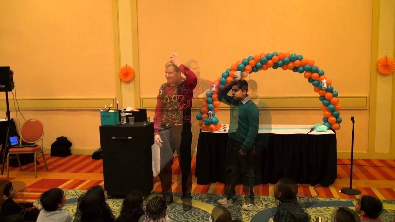 Tim Hall, comedy magician, magic show for children, large birthday ...