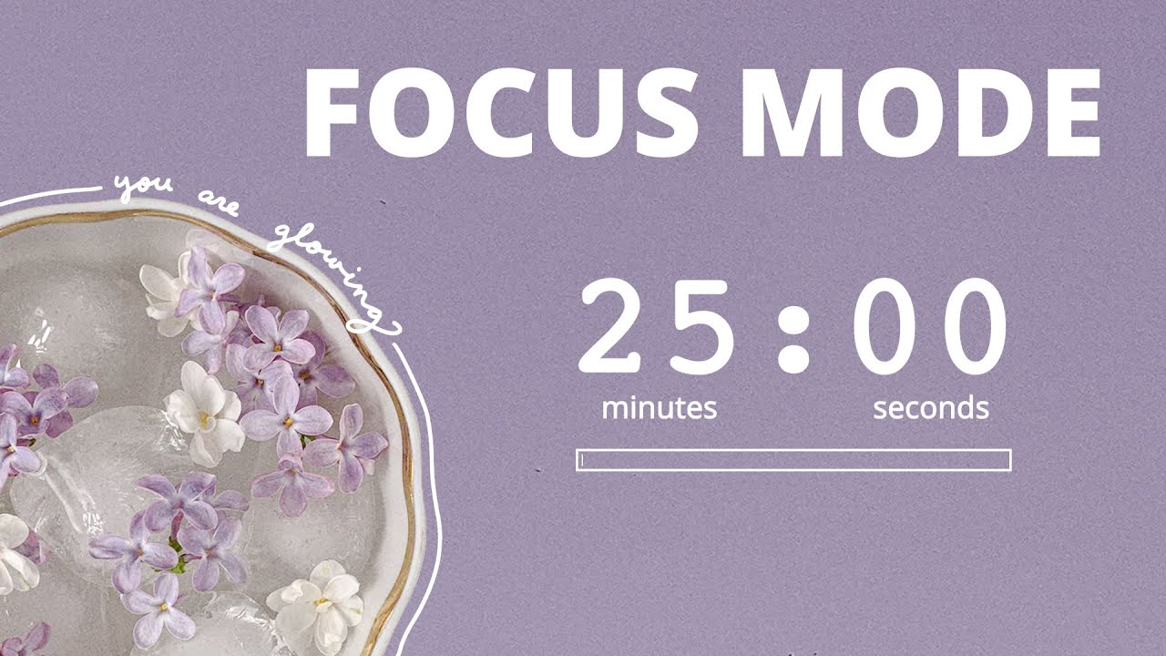 2.5-hour Aesthetic Pomodoro Timer - 25/5 with Soft Jazz Music - YouTube