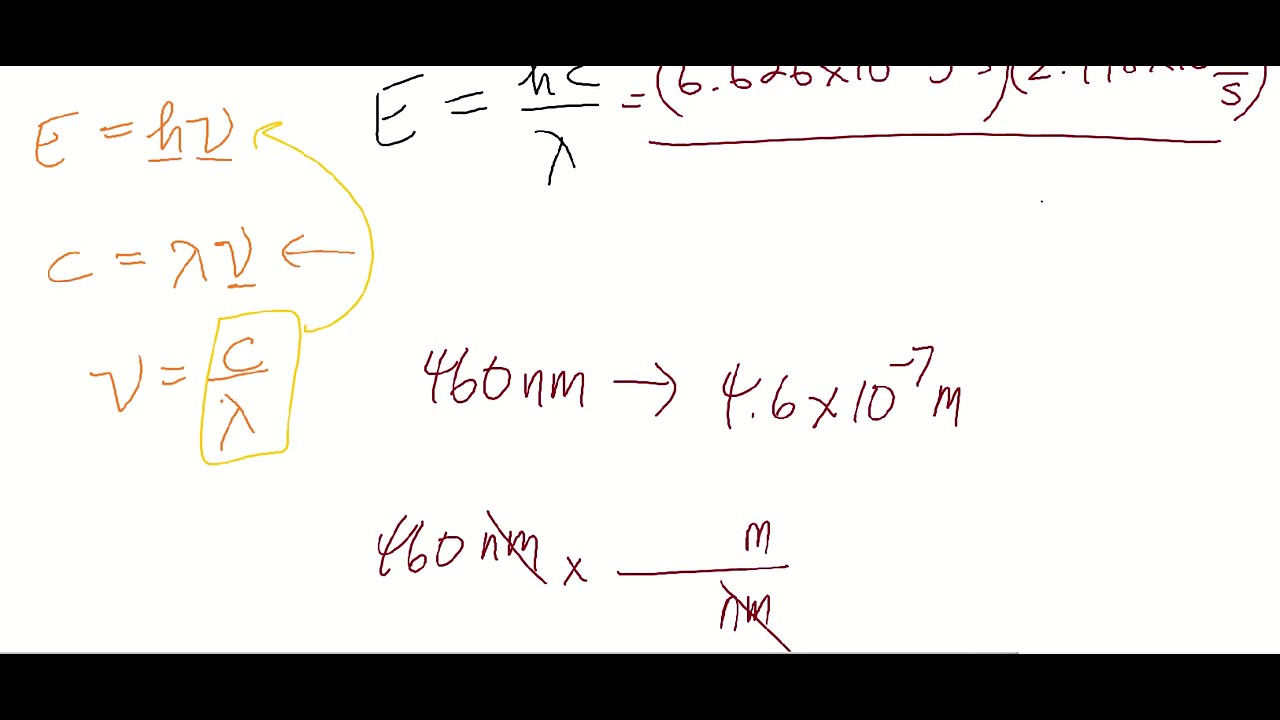 #25 - What is the energy of a photon of blue light with a wavelength of ...
