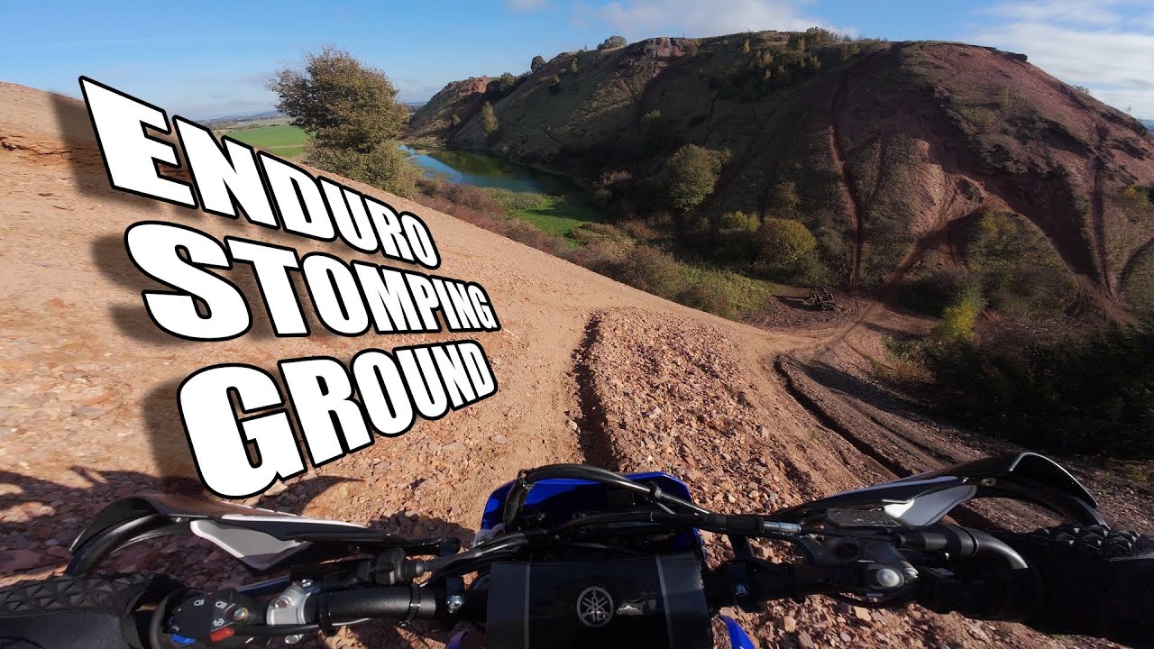Enduro Free Riding | Scenic Off road location on WR450f - YouTube