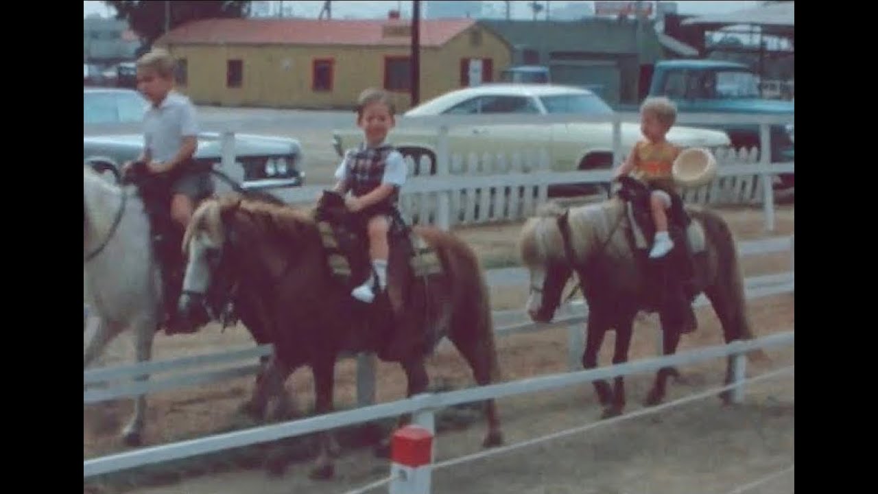 Pony Rides and Beverly Park-Kiddyland, 1966 home movies - YouTube