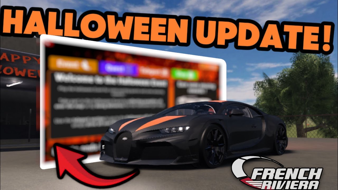 We got a Halloween update in French Riviera!! - YouTube