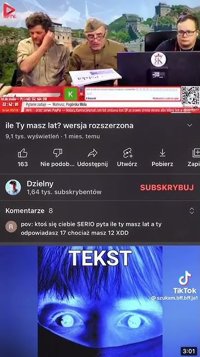 Ile ty masz lat ? - YouTube