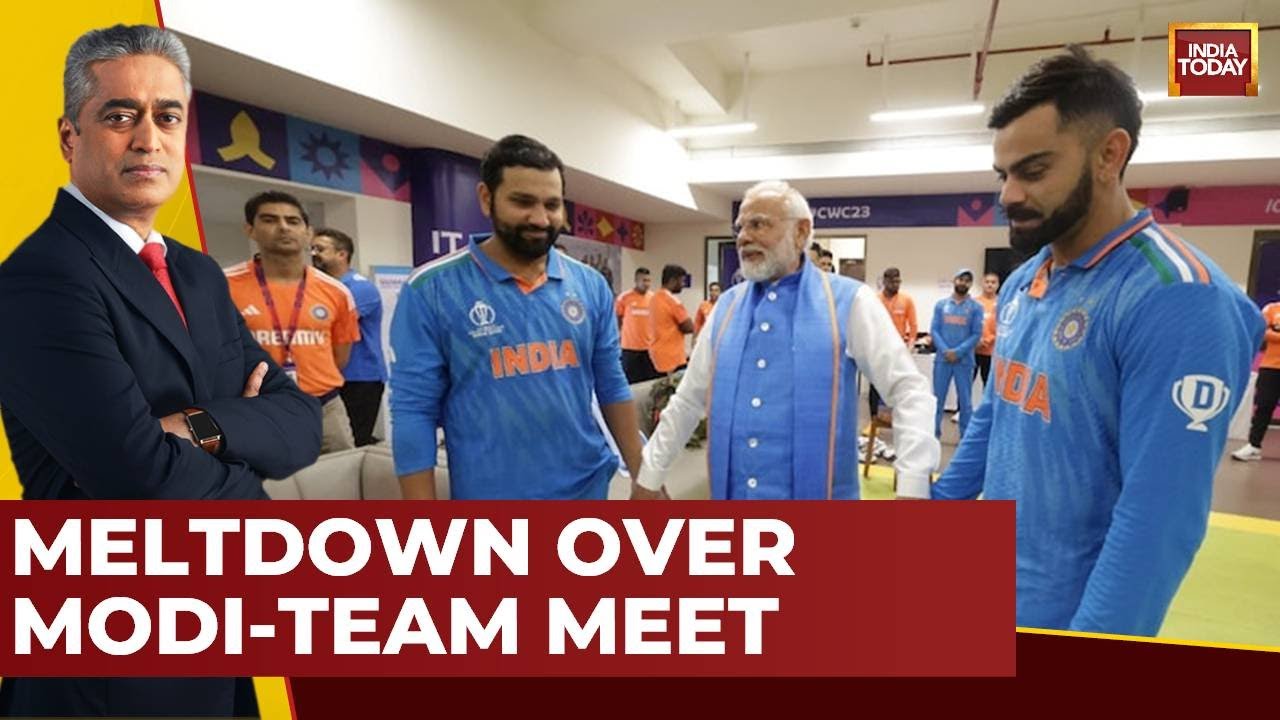 Politics Over PM Modi's Consoling Indian Players After World Cup Final ...
