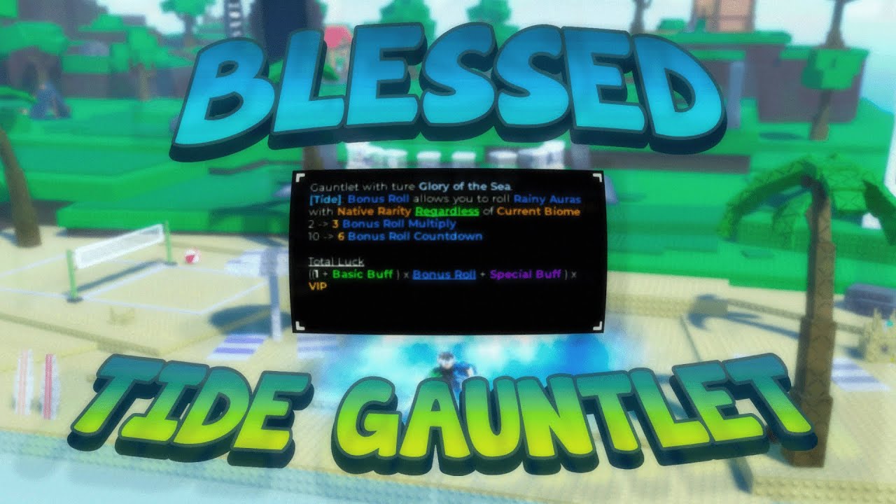 Sol's RNG - Blessed Tide Gauntlet | Hidden Summer Quest Reward! - YouTube