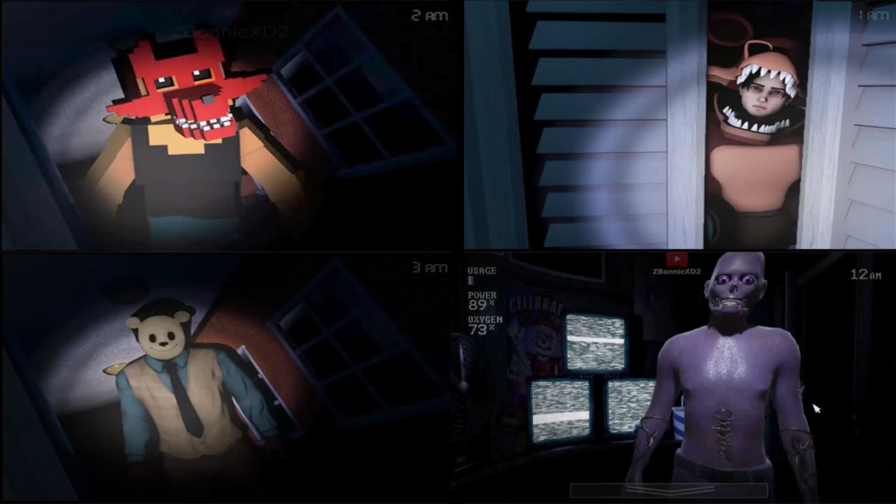 Evolution of Michael Afton in FNaF! (FNaF Mods Compilation) - YouTube