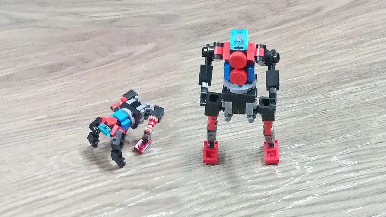 Cách Làm robot Transformer Con Chó bằng Lego, How To Make a Robot Dog ...
