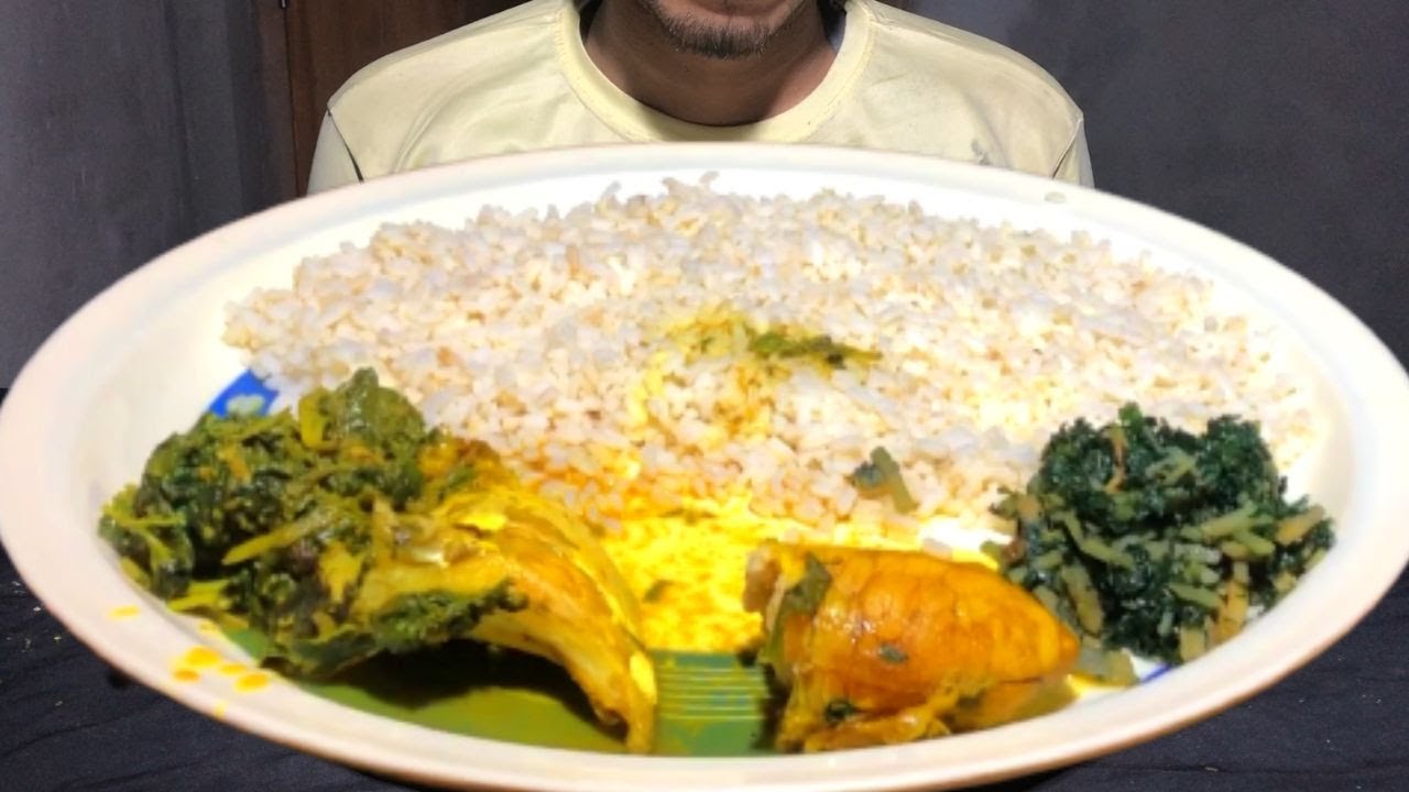 BIGBITES HUGE SPICY BIG FISH CURRY EATING SHOW simple eating - YouTube