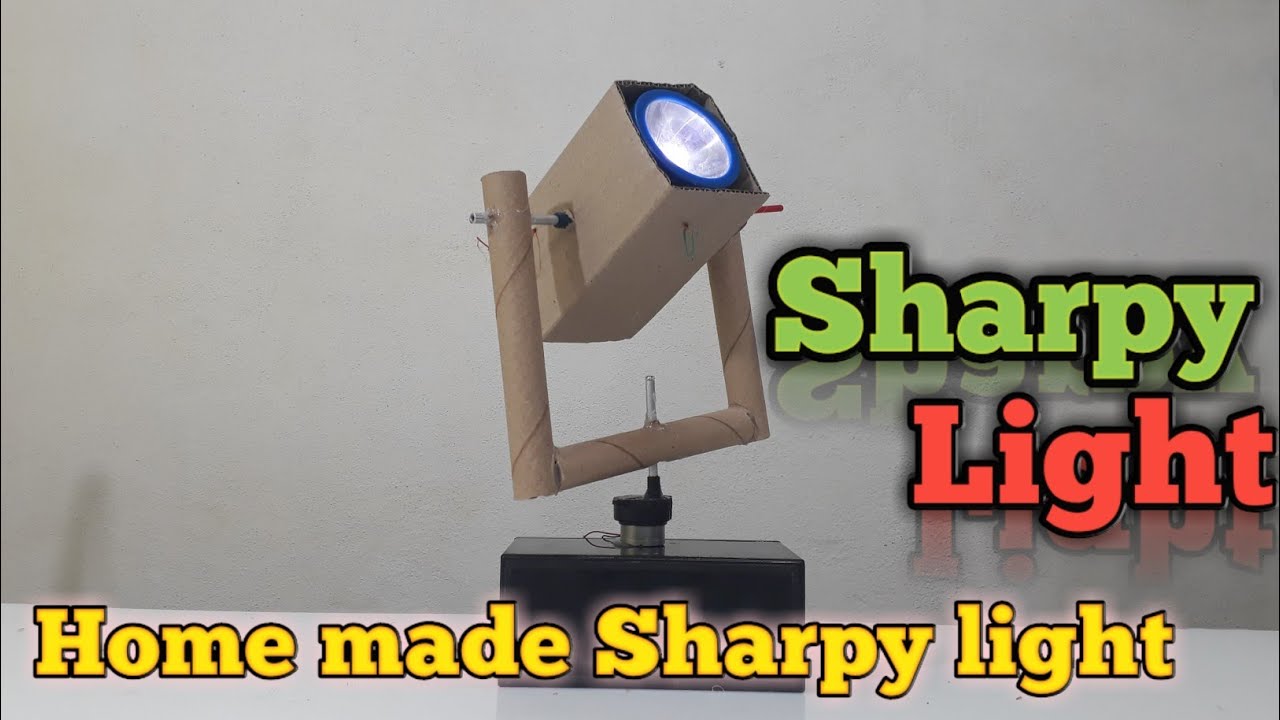Sharpy Light💡| Home made sharpy light🚀| 100% working *Diwali Special* # ...