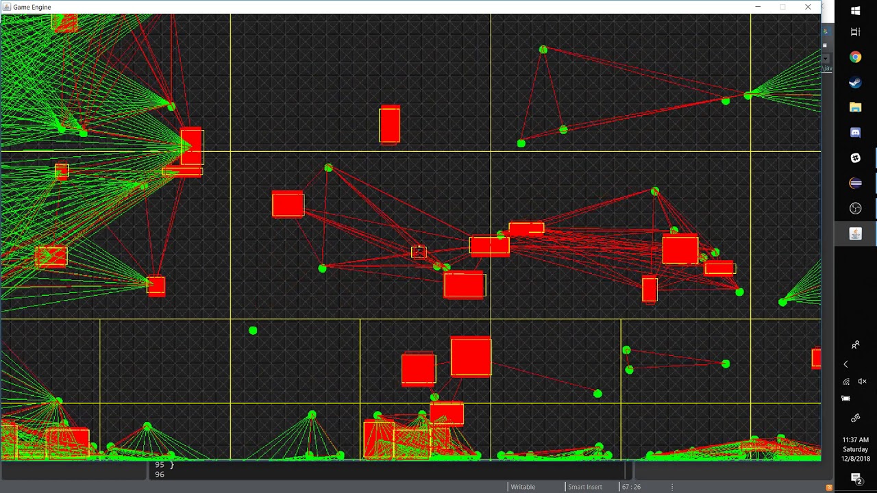 Collision Detection Through Spatial Partitioning Longer Youtube 2686
