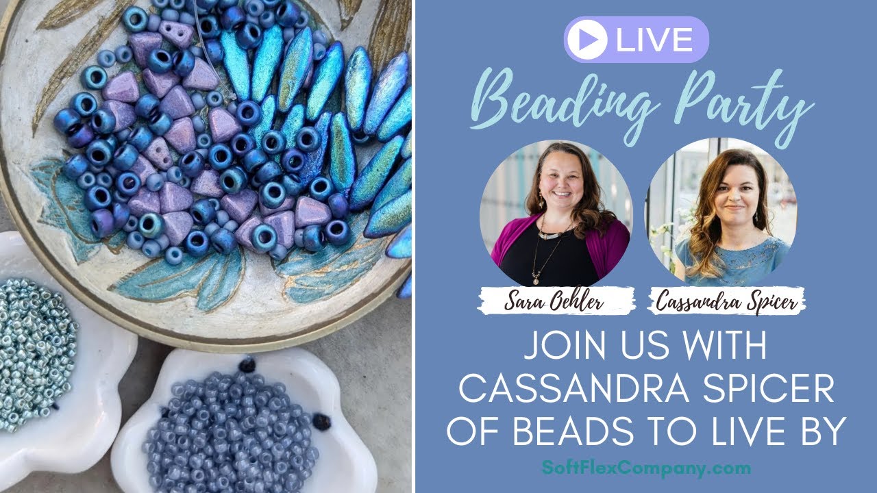 Live Beading Party with Cassandra Spicer of Beads to Live By - Curated ...