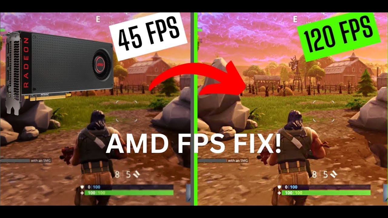 How To Fix Fortnite Performance with AMD GPU's/CPU's - YouTube