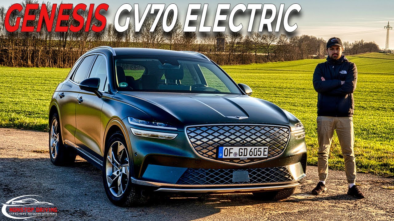 Genesis GV70 Electric | Luxury SUV with 490HP | Review - YouTube