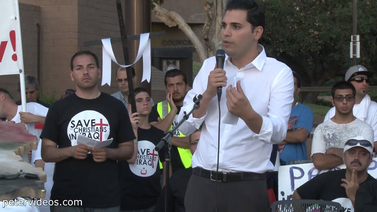Mark Arabo speech at El Cajon rally - YouTube