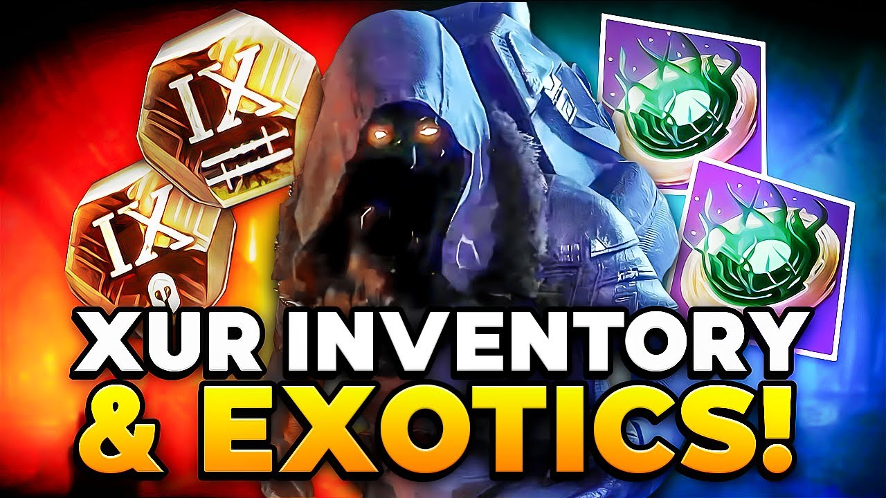 Destiny 2 - XUR INVENTORY & EXOTICS STREAM! What does Xur have for ...