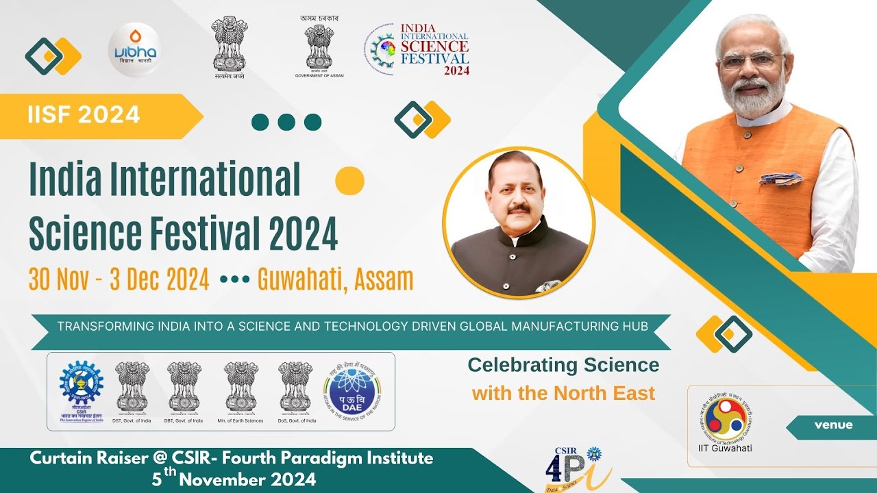 India International Science Festival 2024 - CSIR-4PI Bengaluru - YouTube