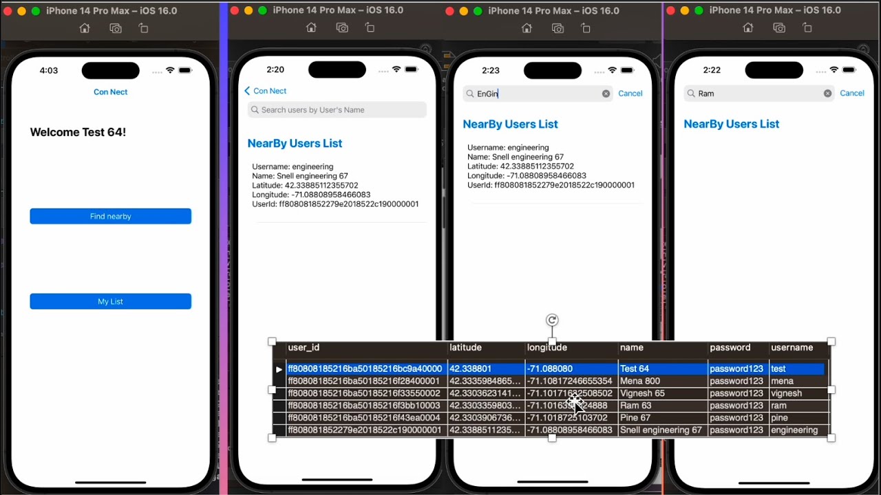 Con Nect App - Project Demo - INFO 6350 - Smartphones-Based Web ...