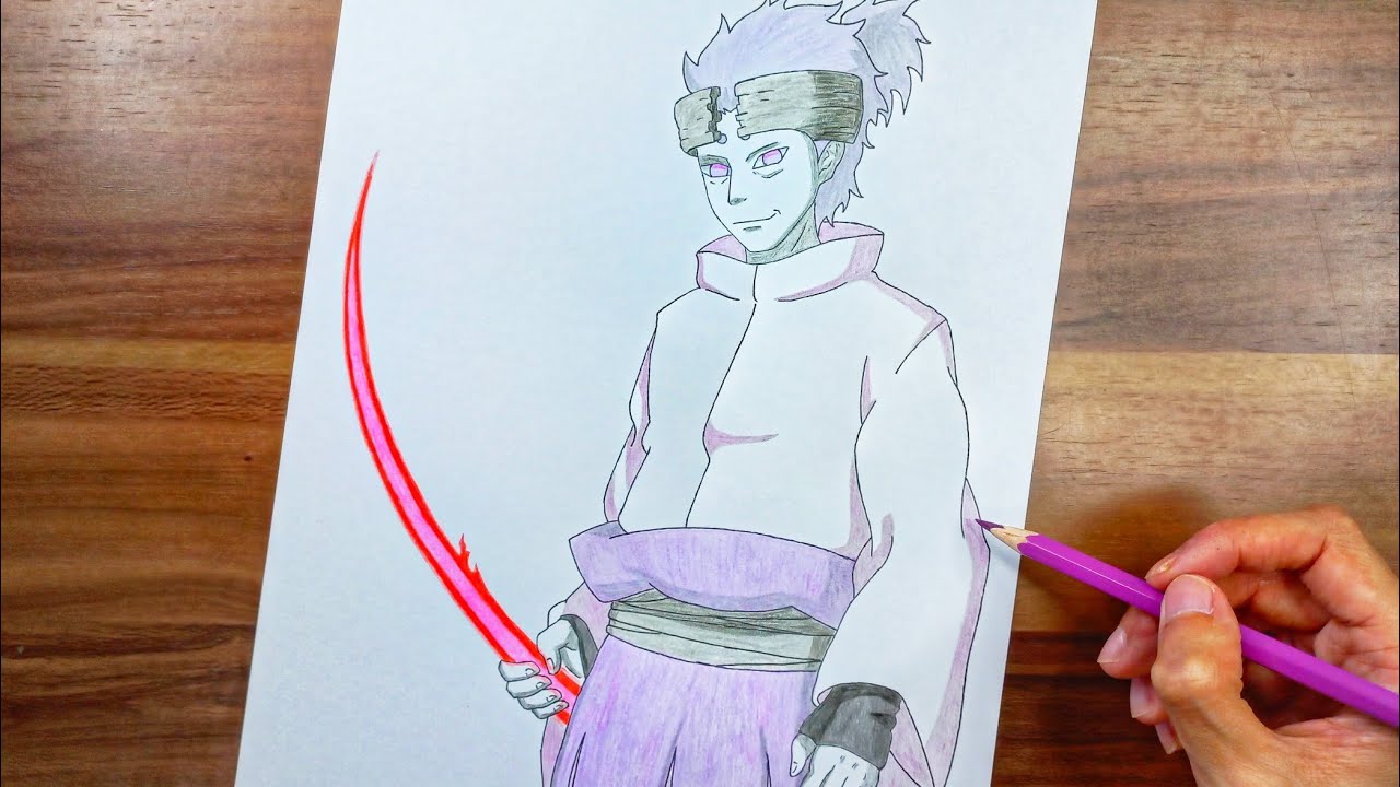 Drawing URASHIKI OTSUTSUKI | Boruto Naruto Next Generation | Speed ...