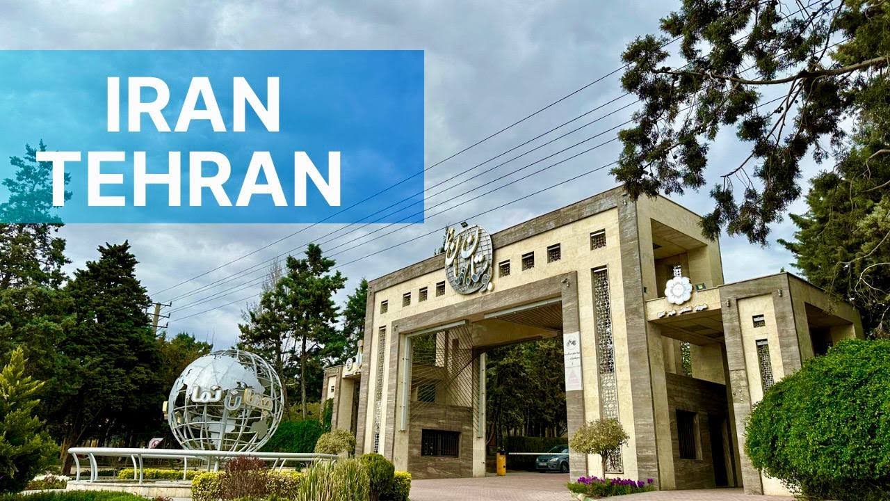 IRAN,TEHRAN | Sign of Spring in Jahan Nama Park | Winter 2023 - YouTube