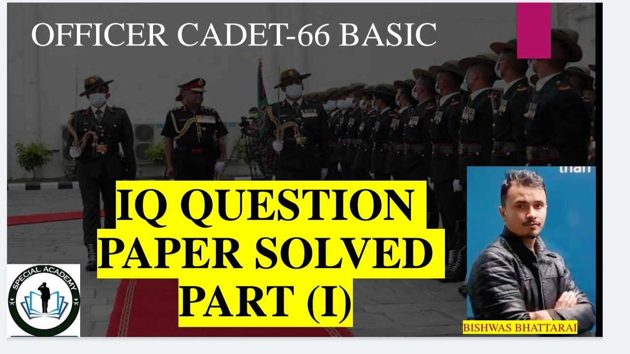 66 basic iq paper solved - YouTube