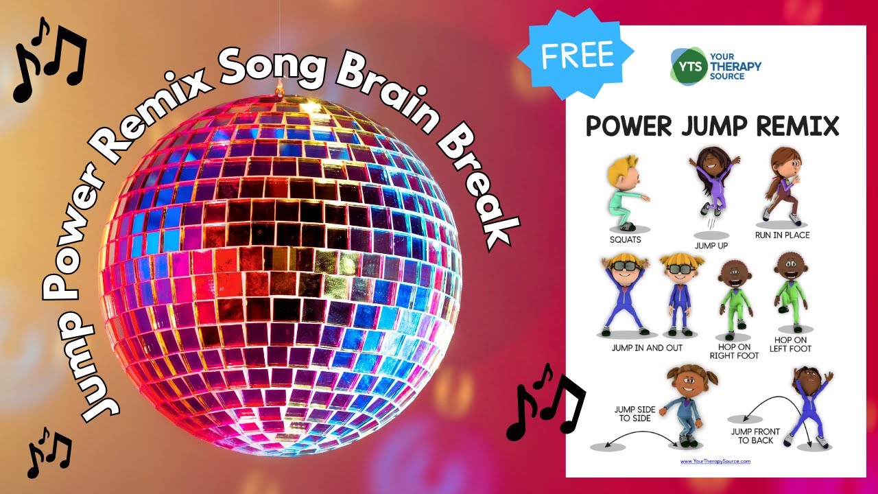 Dance Jumping Brain Break - YouTube