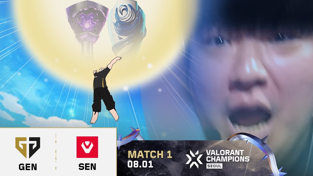 트로피들아 나에게 힘을 나눠줘 | GEN vs. SEN | 1일차 MATCH 1 H/L 08.01 | 발로란트 챔피언스 서울 ...