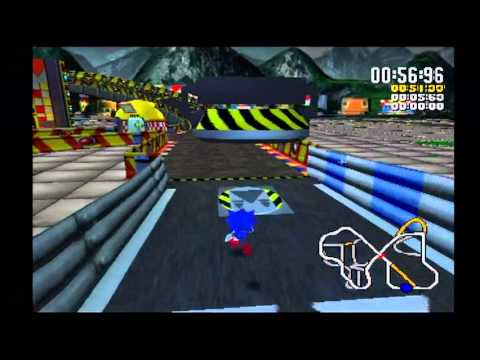 Sonic R: Radical City (Time Trial / Reverse) - YouTube