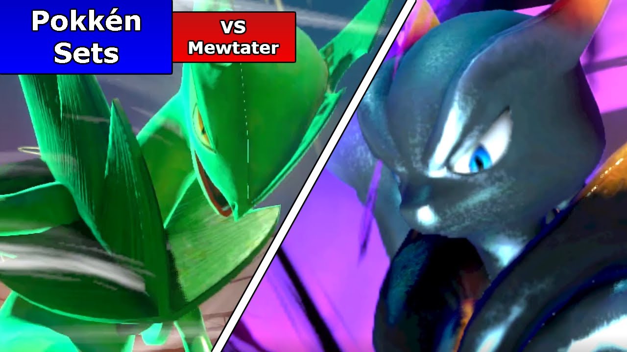 Shadow Mewtwo VS Sceptile: The Last Hit Situation! – Pokkén Tournament ...